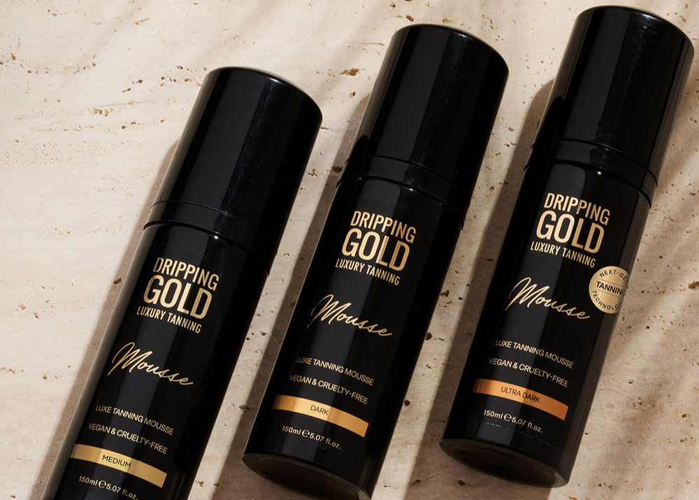 Dripping Gold Tanning Mousse - Hydrating, Long-Lasting & Streak-Free ...